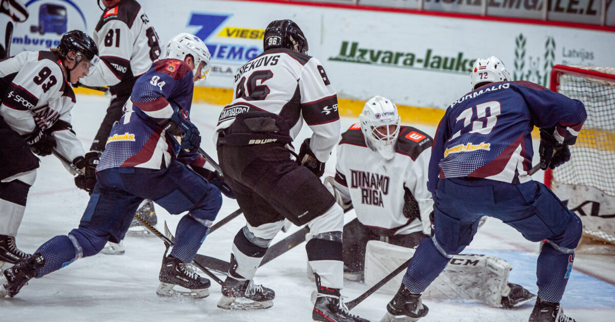 "Zemgale/LLU" iemet septiņas ripas un sāk pusfinālu ar pārliecinošu ...