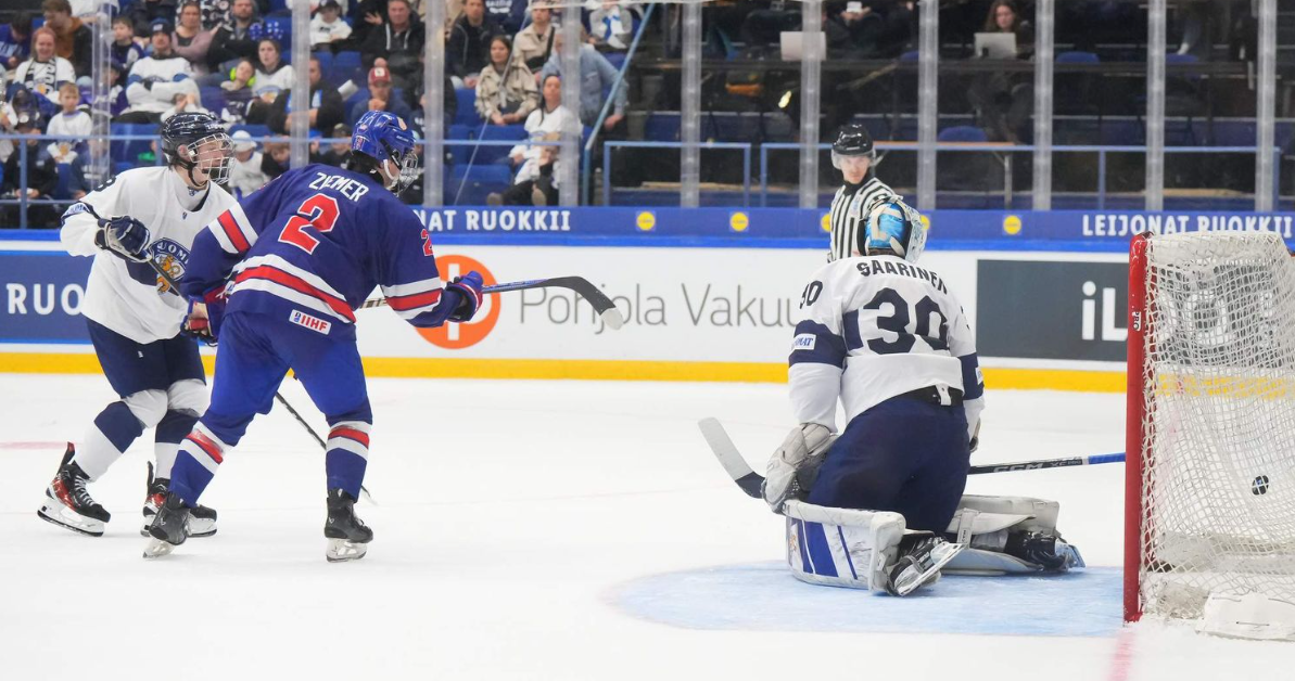 ASV U-18 izlase pārtrauc "sauso" Somijas sēriju un saber deviņas ripas ...